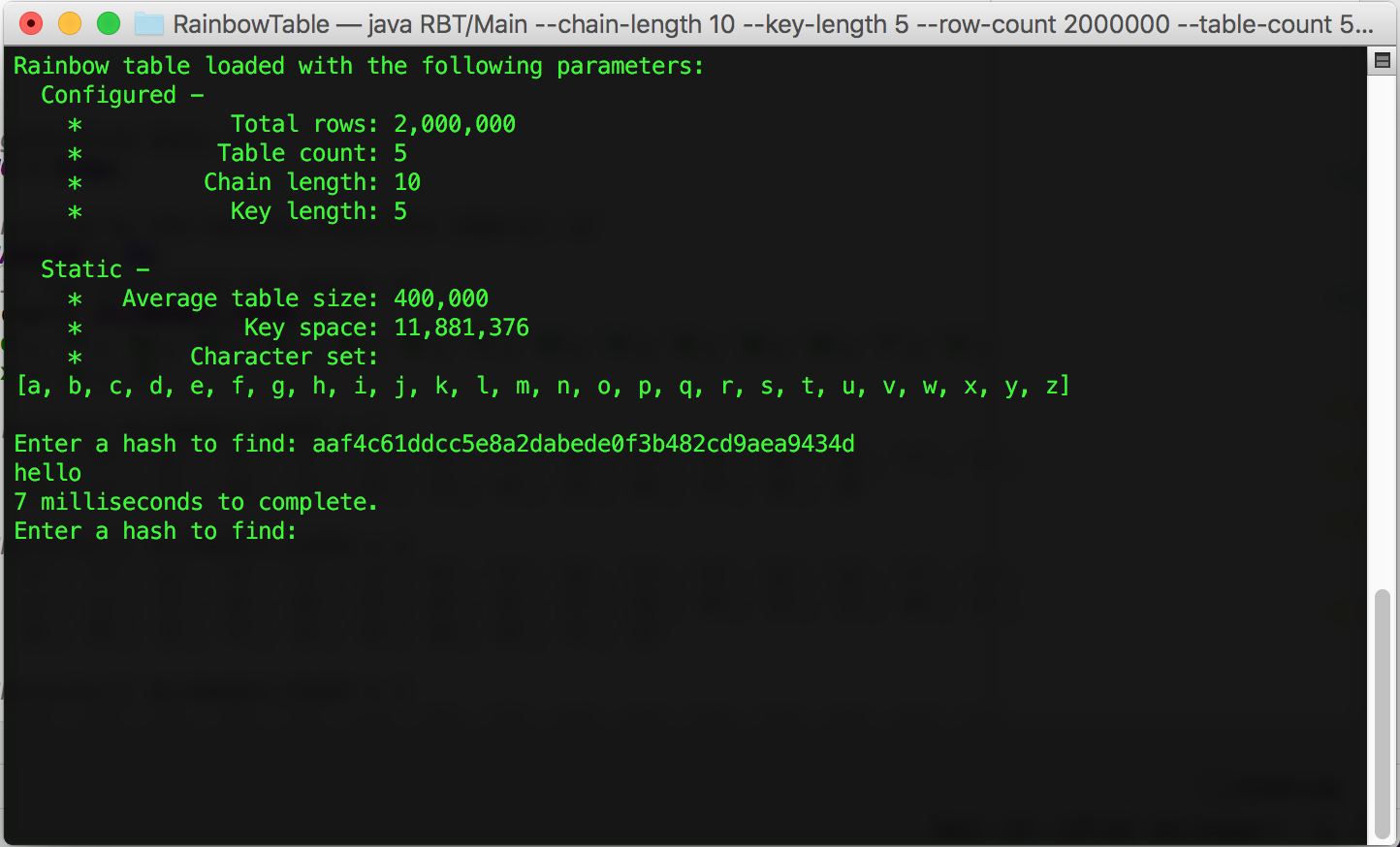 RainbowTables by upnix
